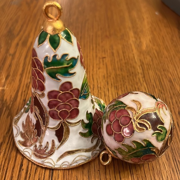 Holiday | Cloisonn Bell Bulb Matching Pieces | Poshmark